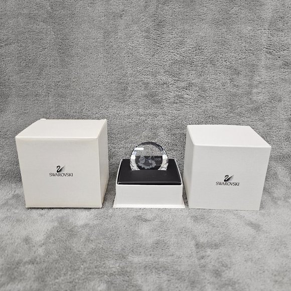 Swarovski | Art | 200 Swarovski Crystal Paperweight Plaque Figurine M617 Original Boxes Signed ...
